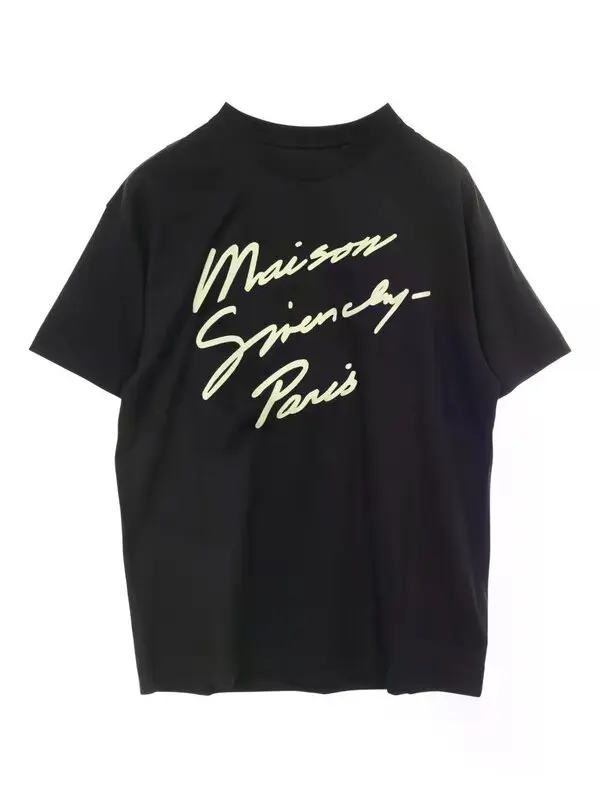 Givenchy 2020s Embroidered T-shirt - Black