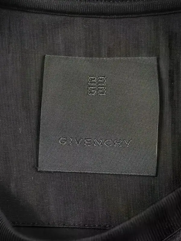 Givenchy 2020s Embroidered T-shirt - Black