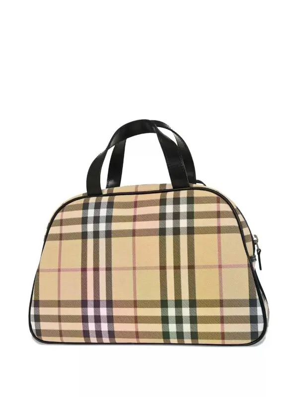 Burberry Check-pattern Handbag