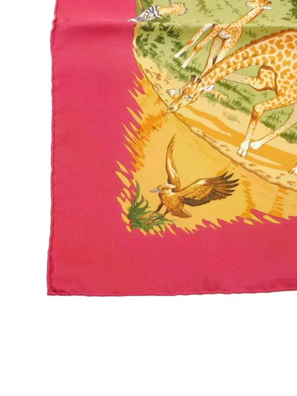 Hermès 2000s Printed Scarf