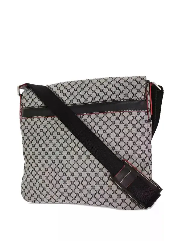 Celine Macadam-pattern Messenger Bag