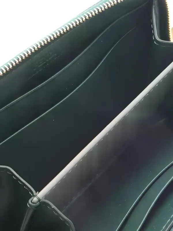 Fendi 2020s Diamond Zip-around Wallet