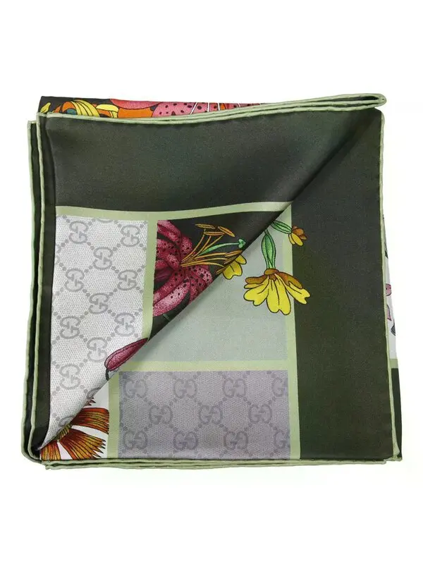 Gucci Floral-print Scarf