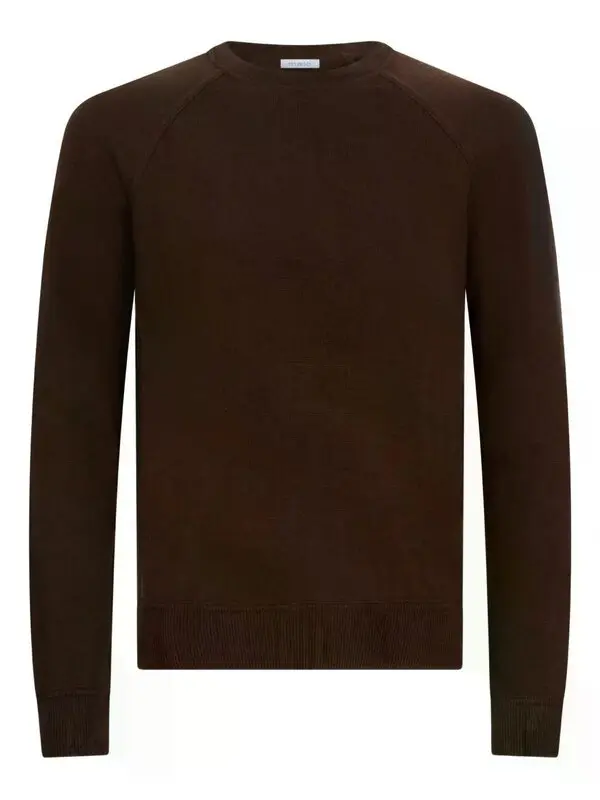 Malo Raglan-sleeve Crewneck Sweater