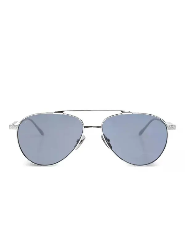 LEISURE SOCIETY Lucienne Pilot-frame Sunglasses