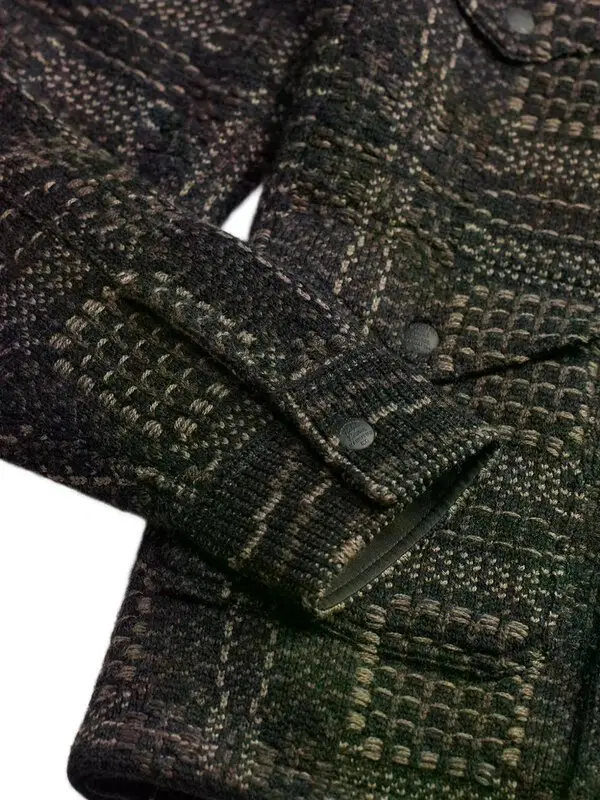 Ralph Lauren Geometric Knitted Overshirt