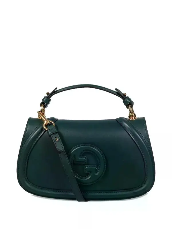 Gucci Medium Logo-embossed Tote Bag - Green