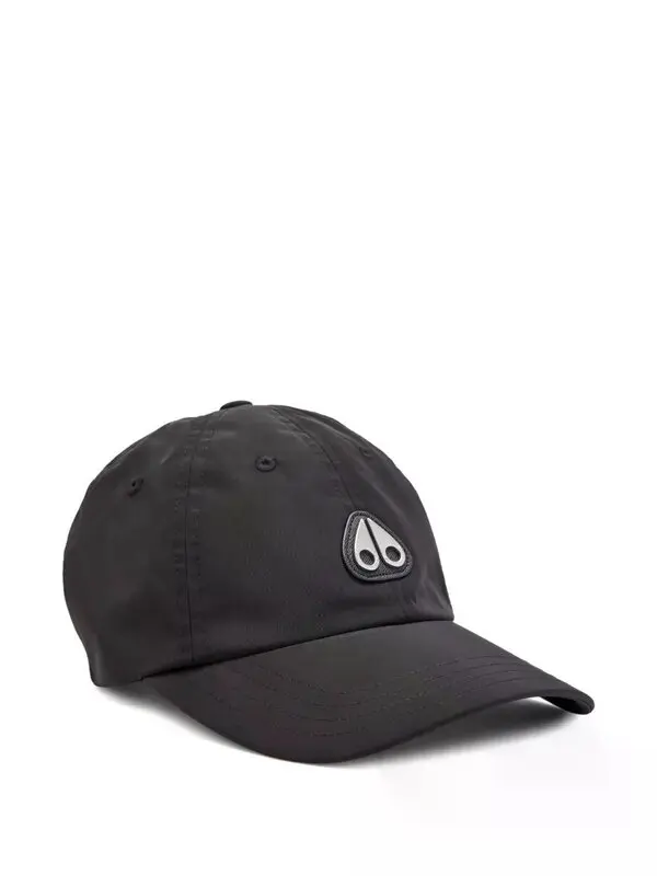Moose Knuckles Logo-plaque Baseball Cap - Black