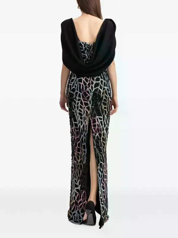 GEMY MAALOUF Sequin-embellished Dress
