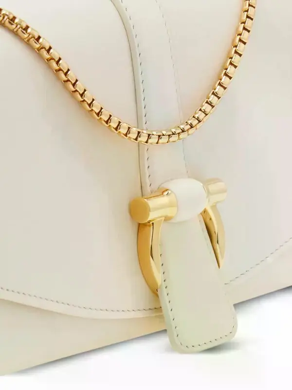 FERRAGAMO Gancini-detail Crossbody Bag - Neutrals