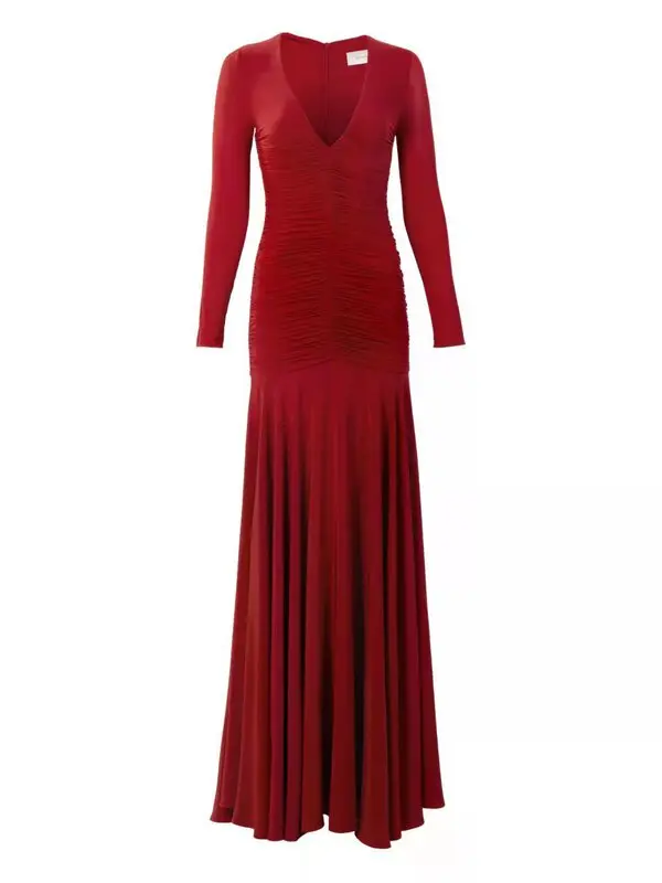Silvia Tcherassi Long-sleeve Maxi Dress