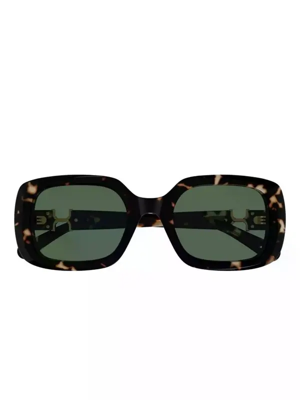 Chloé Geometric Sunglasses - Brown