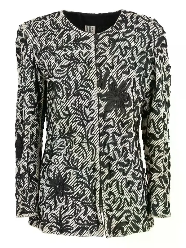 MONDRAIN Ricami Flower Coat