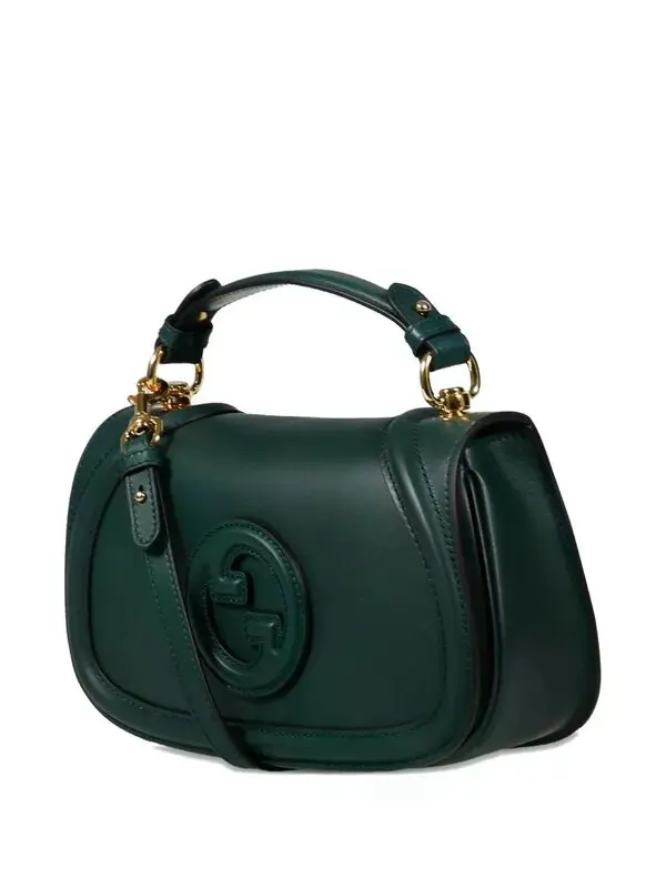 Gucci Medium Logo-embossed Tote Bag - Green