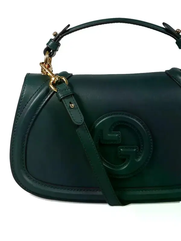 Gucci Medium Logo-embossed Tote Bag - Green