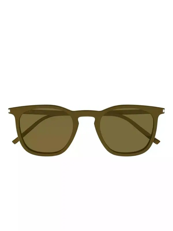 Saint Laurent 623 Square-frame Sunglasses - Brown