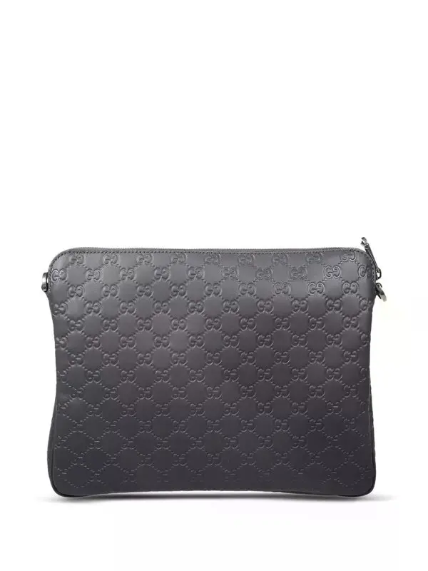 Gucci Embossed Messenger Bag