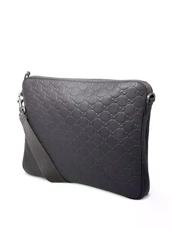 Gucci Embossed Messenger Bag