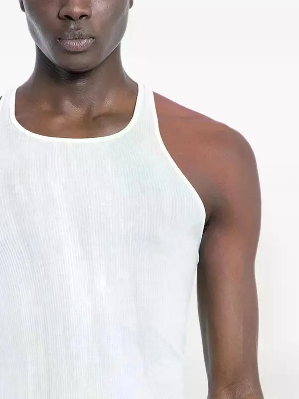 Rick Owens Ribbed Knit Tank Top