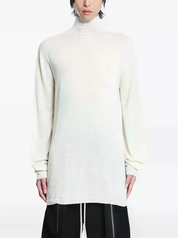 Rick Owens Wool Turtleneck Sweater