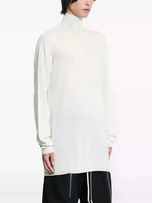 Rick Owens Wool Turtleneck Sweater