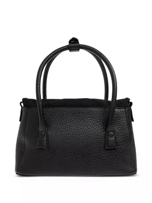MAISON MARGIELA Leather Tote Bag - Black