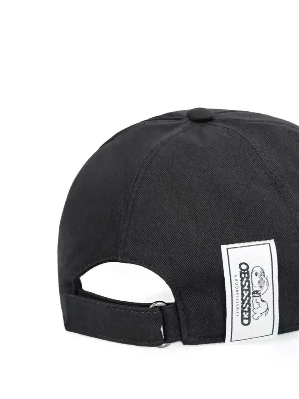 Iceberg Embroidered Baseball Cap - Black