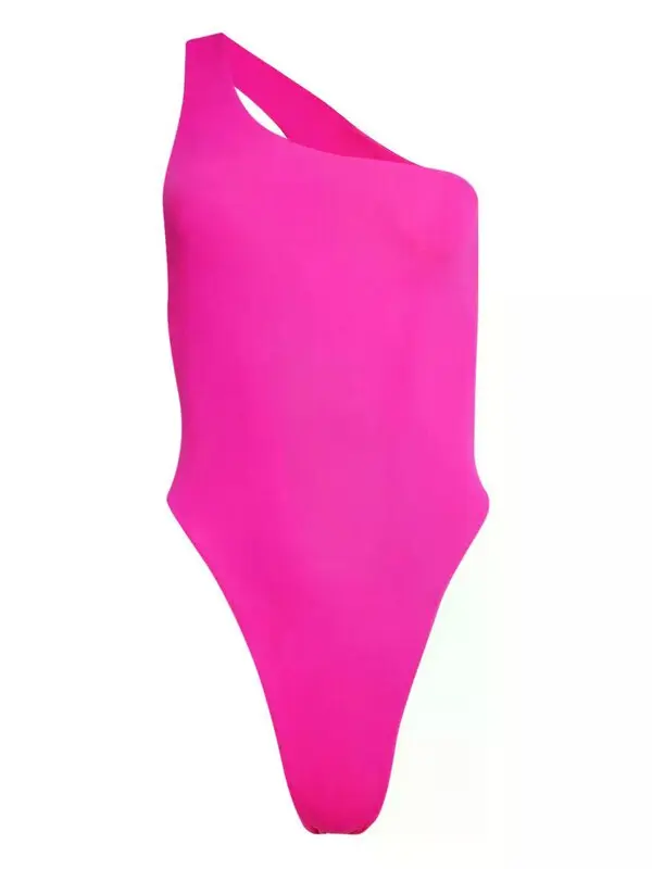 LOUISA BALLOU One-shoulder One-piece Swimsuit - Pink