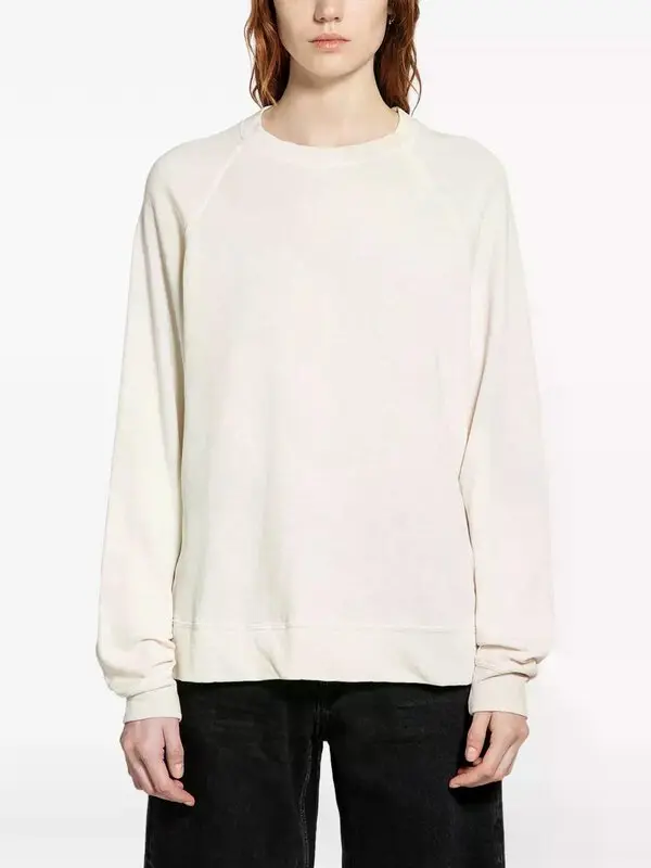 JAMES PERSE Relaxed Fit Terry Sweatshirt - Neutrals