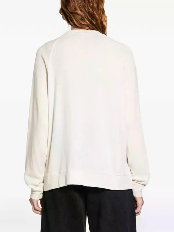 JAMES PERSE Relaxed Fit Terry Sweatshirt - Neutrals