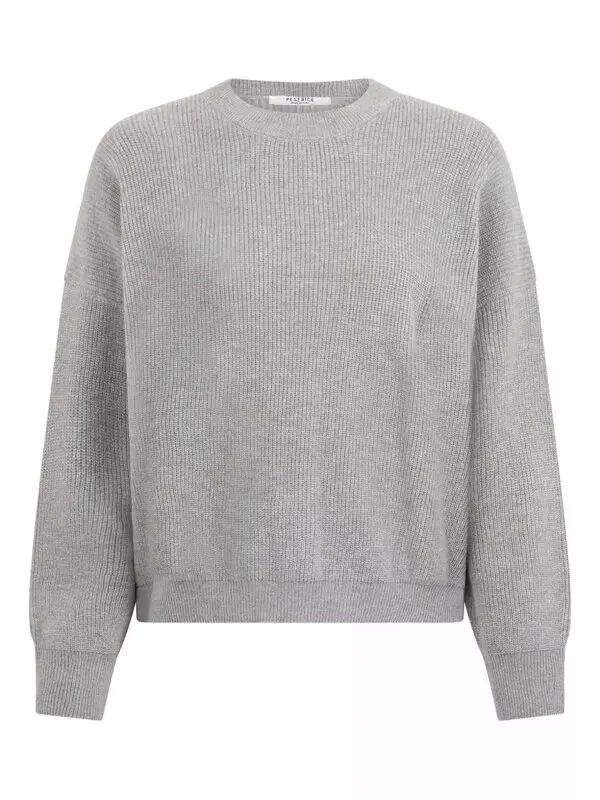 Peserico Round-neck Sweater - Grey