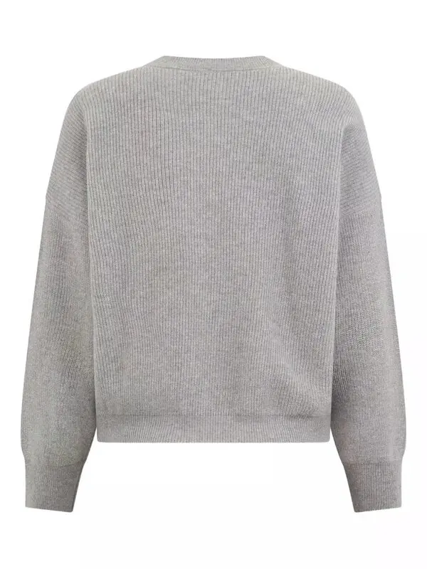 Peserico Round-neck Sweater - Grey