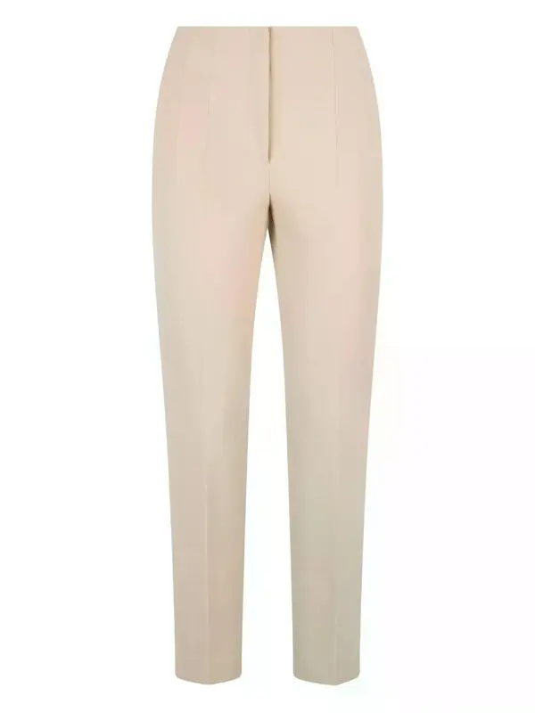 Peserico High-waisted Slim Fit Trousers - Neutrals