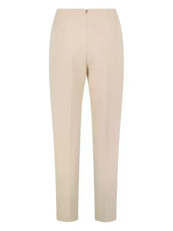 Peserico High-waisted Slim Fit Trousers - Neutrals