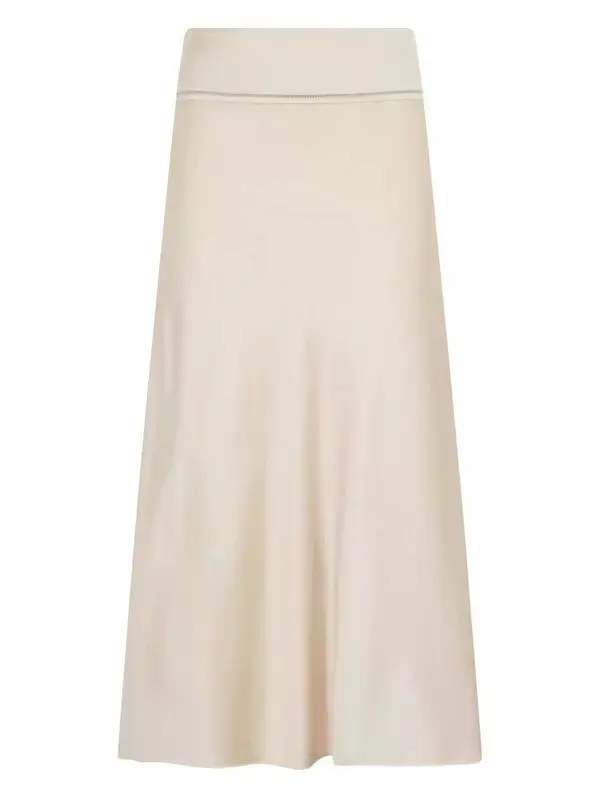 Peserico A-line Midi Skirt - Neutrals