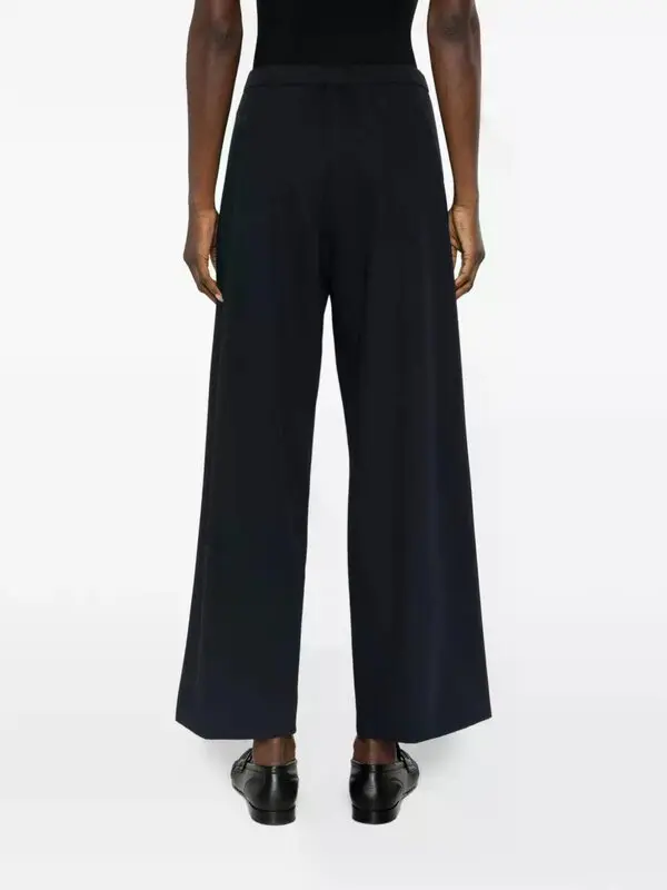 Max Mara Drawstring Trousers - Black