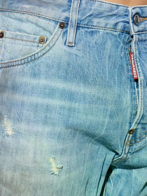 Dsquared2 Ripped-detail Trousers