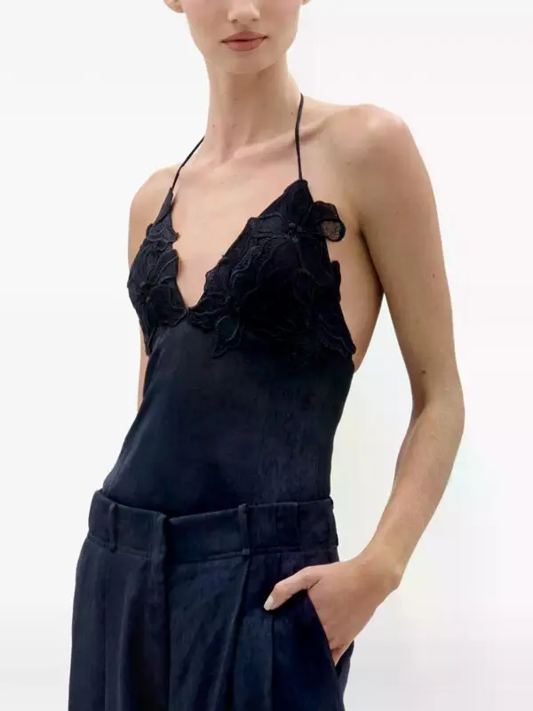 Silvia Tcherassi Diora Floral Lace Top