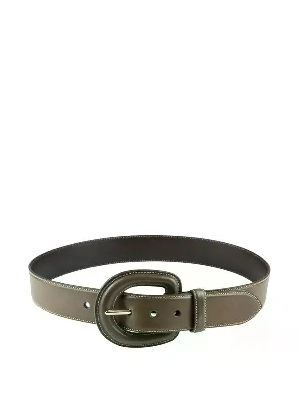 GAVAZZENI Stitched Belt - Brown