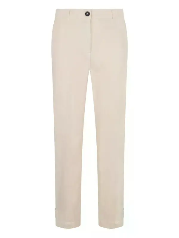Peserico Buttoned Straight Trousers