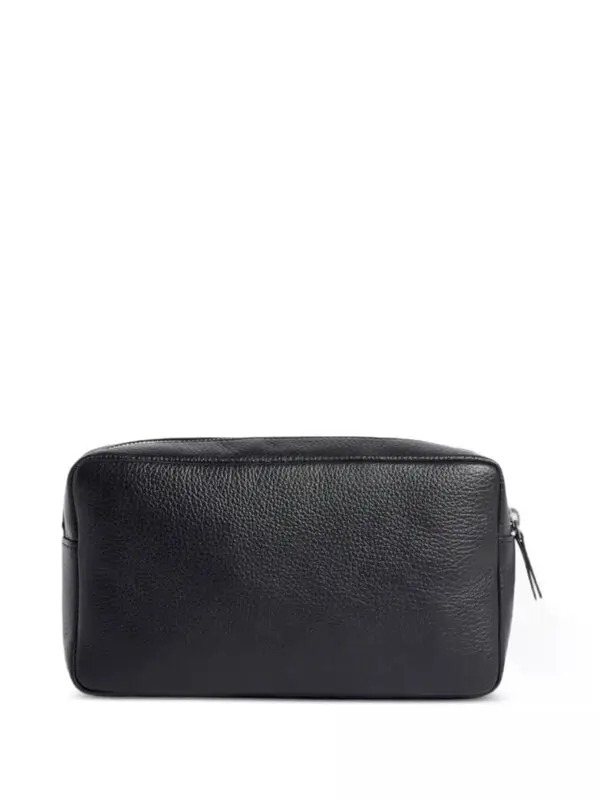 Dsquared2 Grained Leather Wash Bag