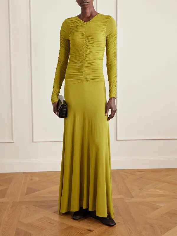 Tove Eira Gathered Jersey Gown