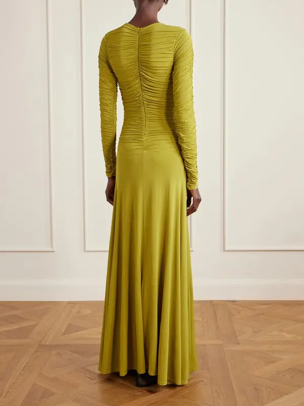 Tove Eira Gathered Jersey Gown