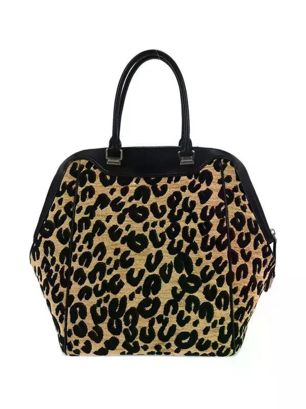 LOUIS VUITTON 2012 Leopard Print Tote Bag