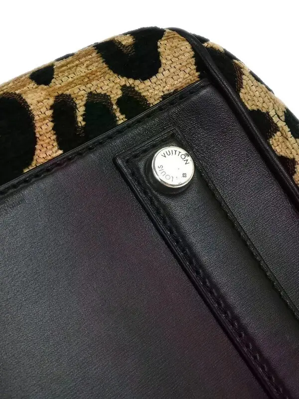 LOUIS VUITTON 2012 Leopard Print Tote Bag