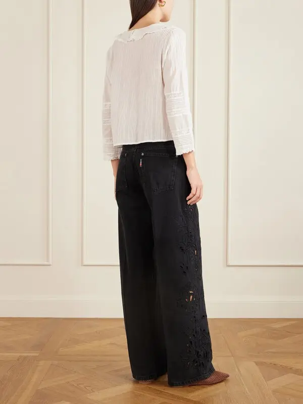 DÔEN Huguette Organic Cotton Blouse - Neutrals