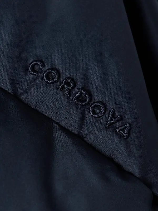Cordova Cortina Cropped Quilted Down Ski Jacket - Blue