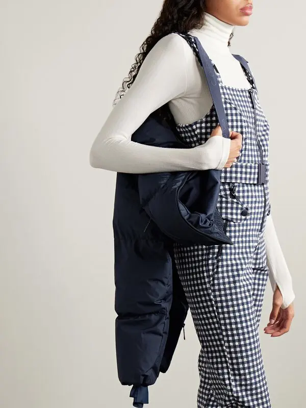 Cordova Cortina Cropped Quilted Down Ski Jacket - Blue