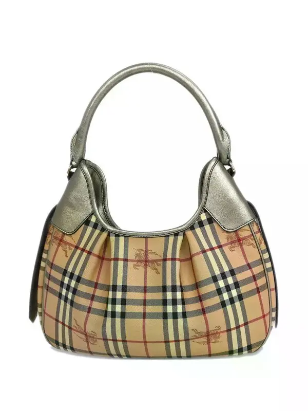 Burberry Check-pattern Handbag