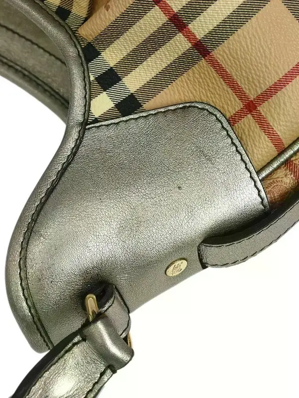 Burberry Check-pattern Handbag